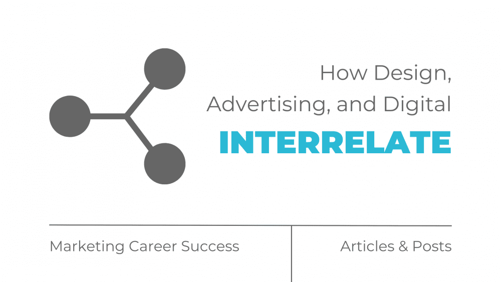 How Design, Advertising and Digital Interrelate in Marketing