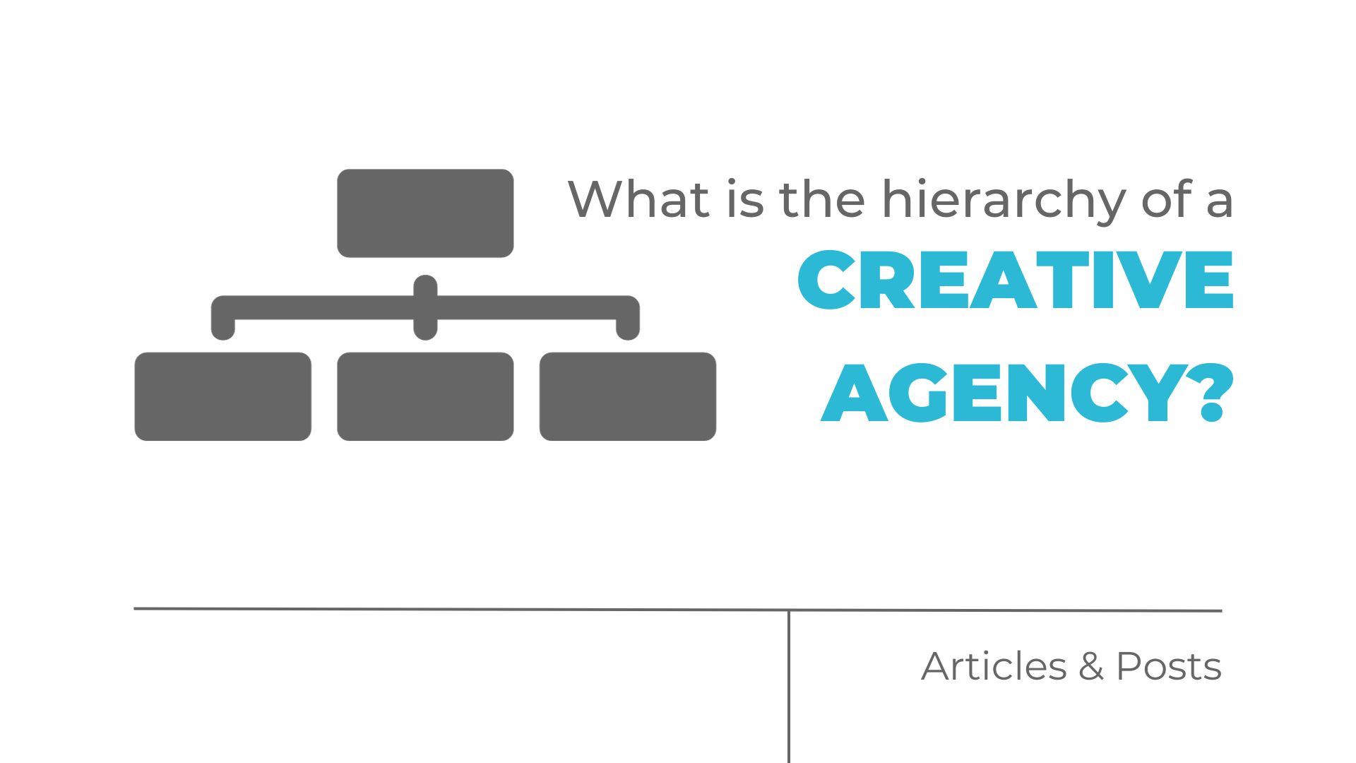 What is the Hierarchy of a Creative Agency? - MOCK, the agency